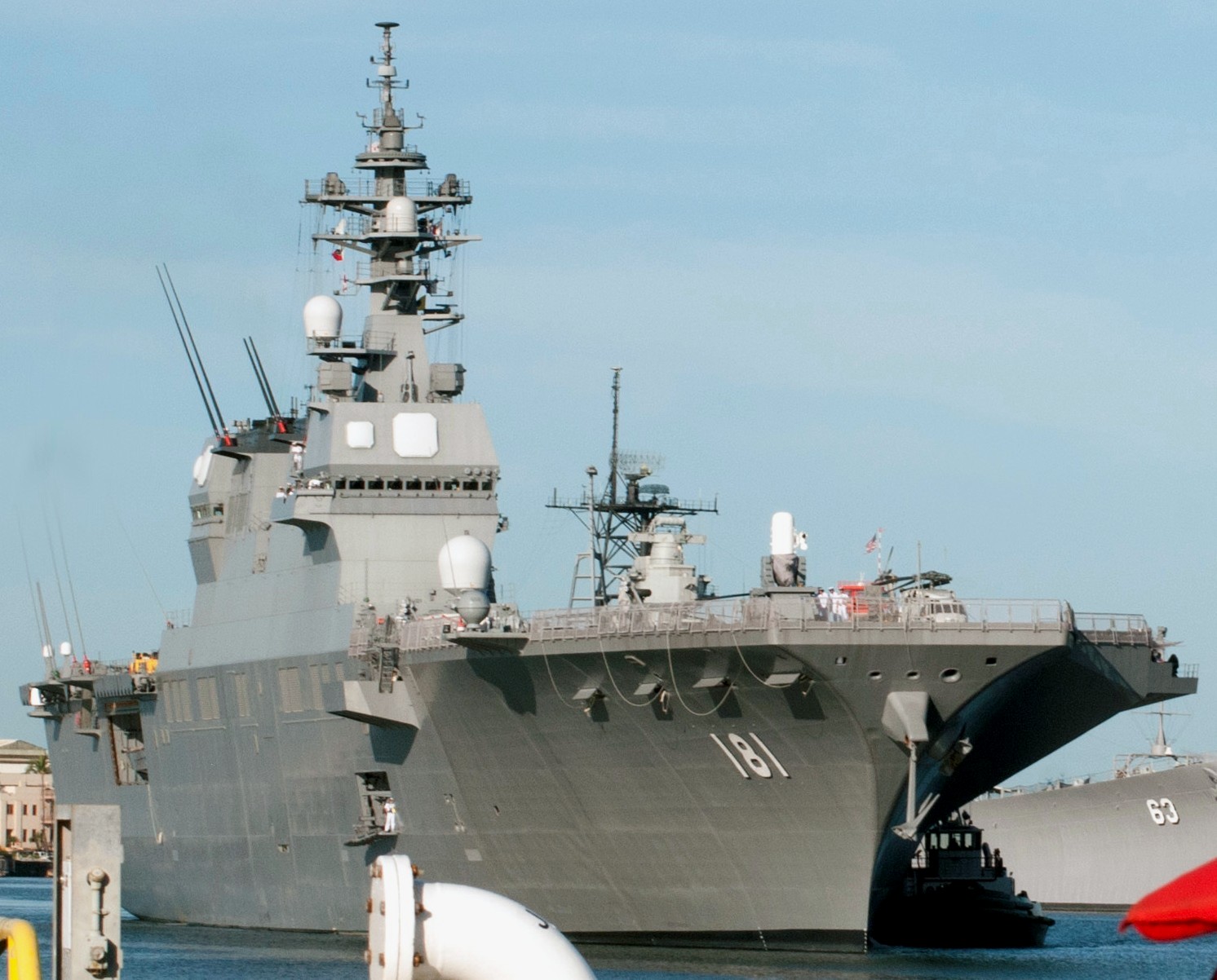 JS Hyuga DDH-181 class Helicopter Destroyer JMSDF Japan