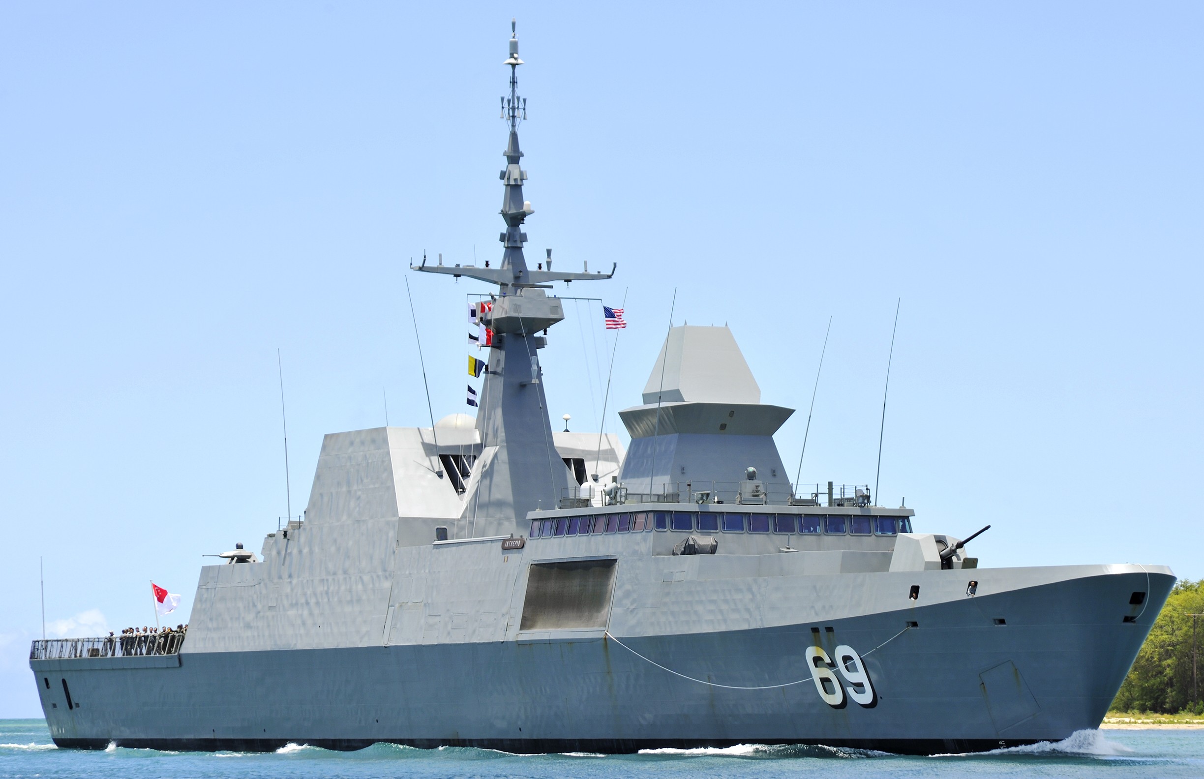 69 RSS Intrepid Formidable class Frigate Singapore Navy 69 RSS Intrepid Formidable class Frigate Singapore Navy