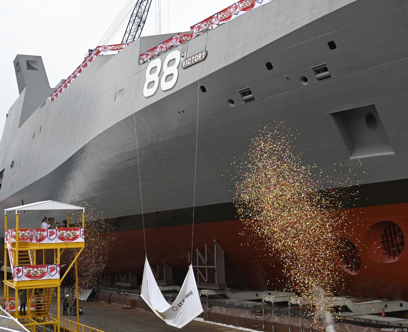 Victory class Multi Role Combat Vessel - MRCV Singapore Navy