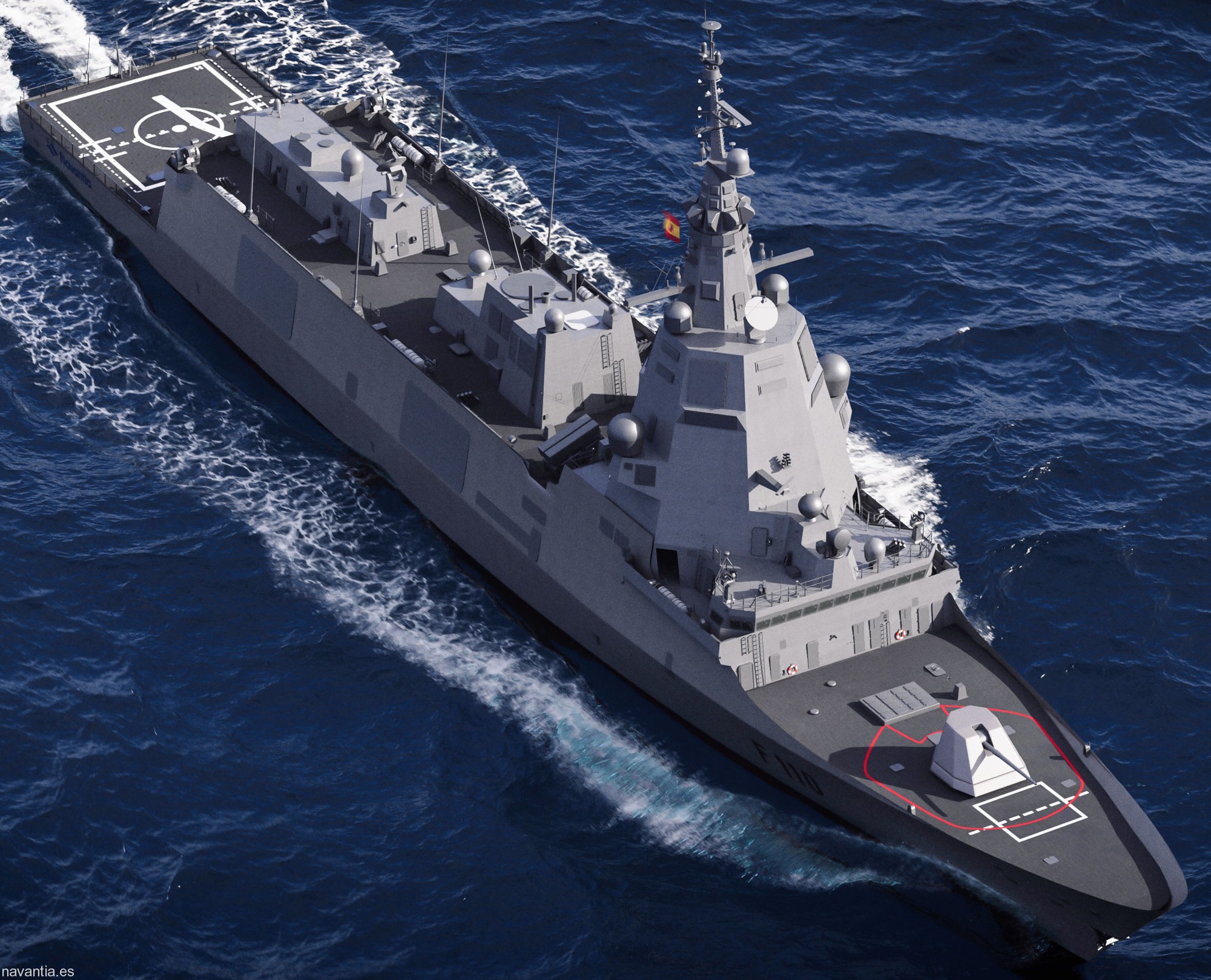 Bonifaz F110 class Guided Missile Frigate FFG Spanish Navy