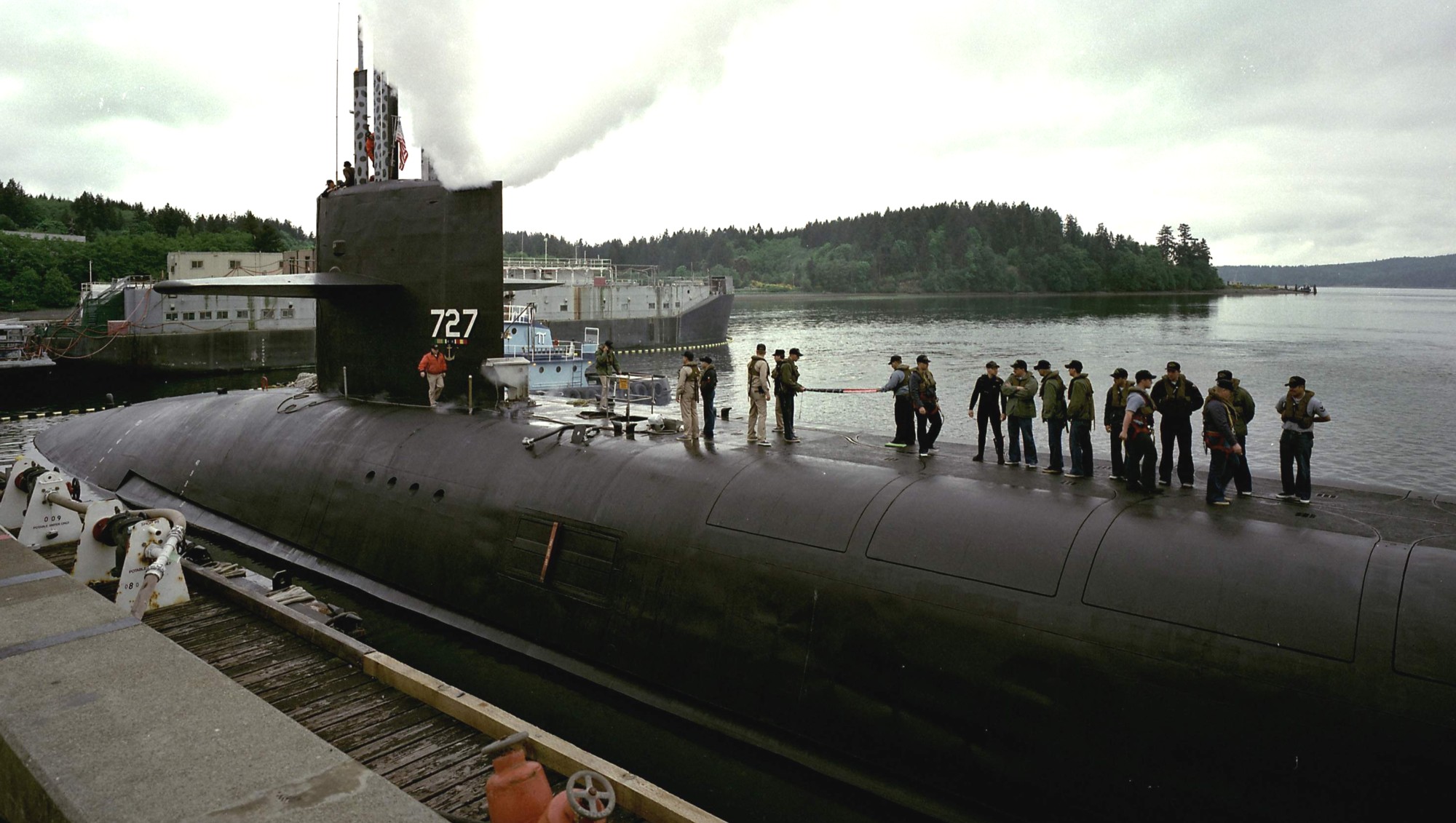 USS Michigan SSGN 727 SSBN Guided Missile Submarine US Navy