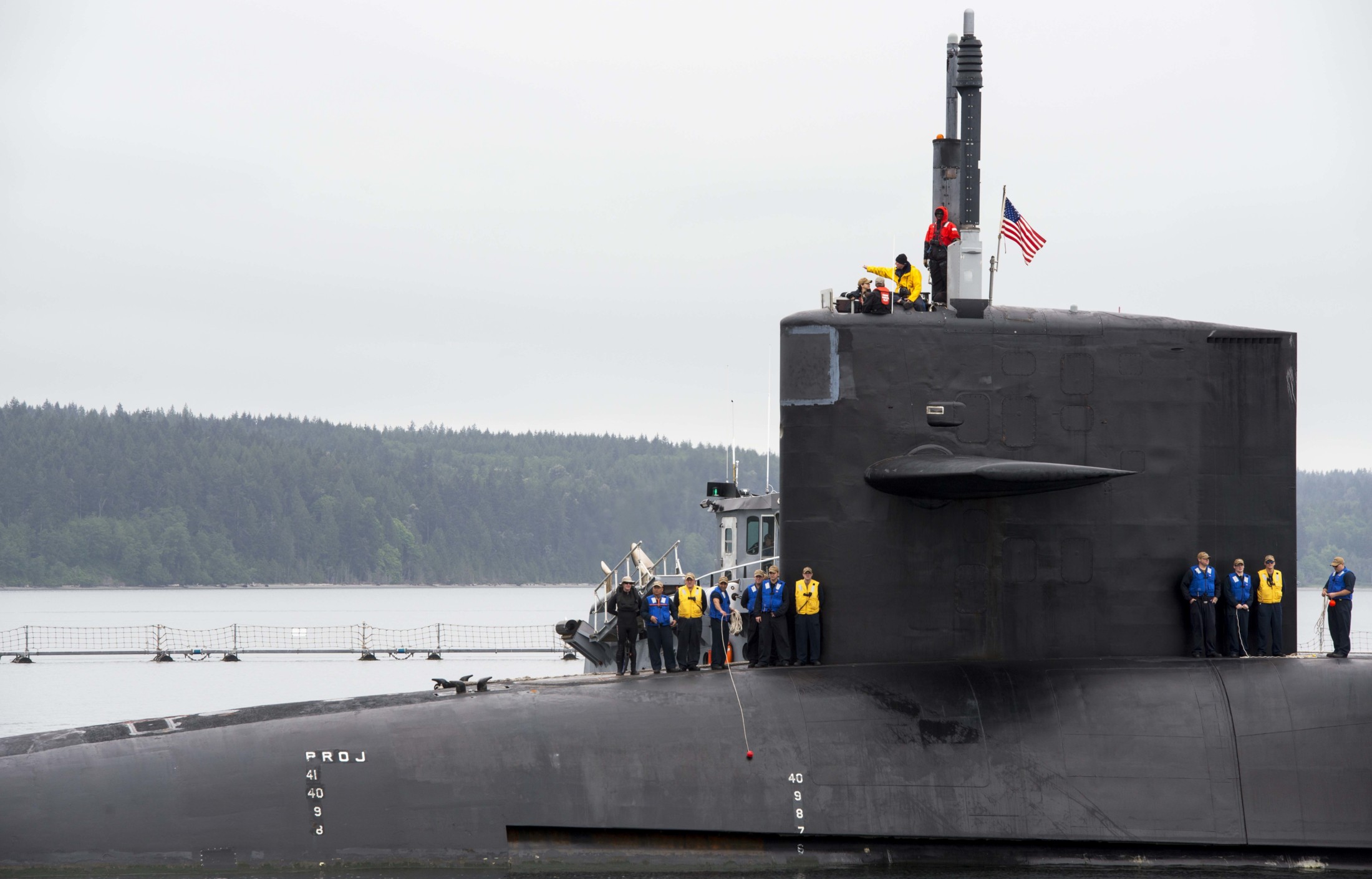 USS Michigan SSGN 727 SSBN Guided Missile Submarine US Navy