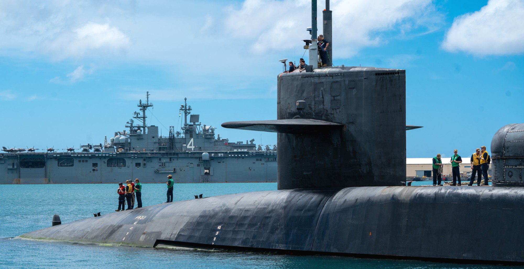 USS Michigan SSGN 727 SSBN Guided Missile Submarine US Navy